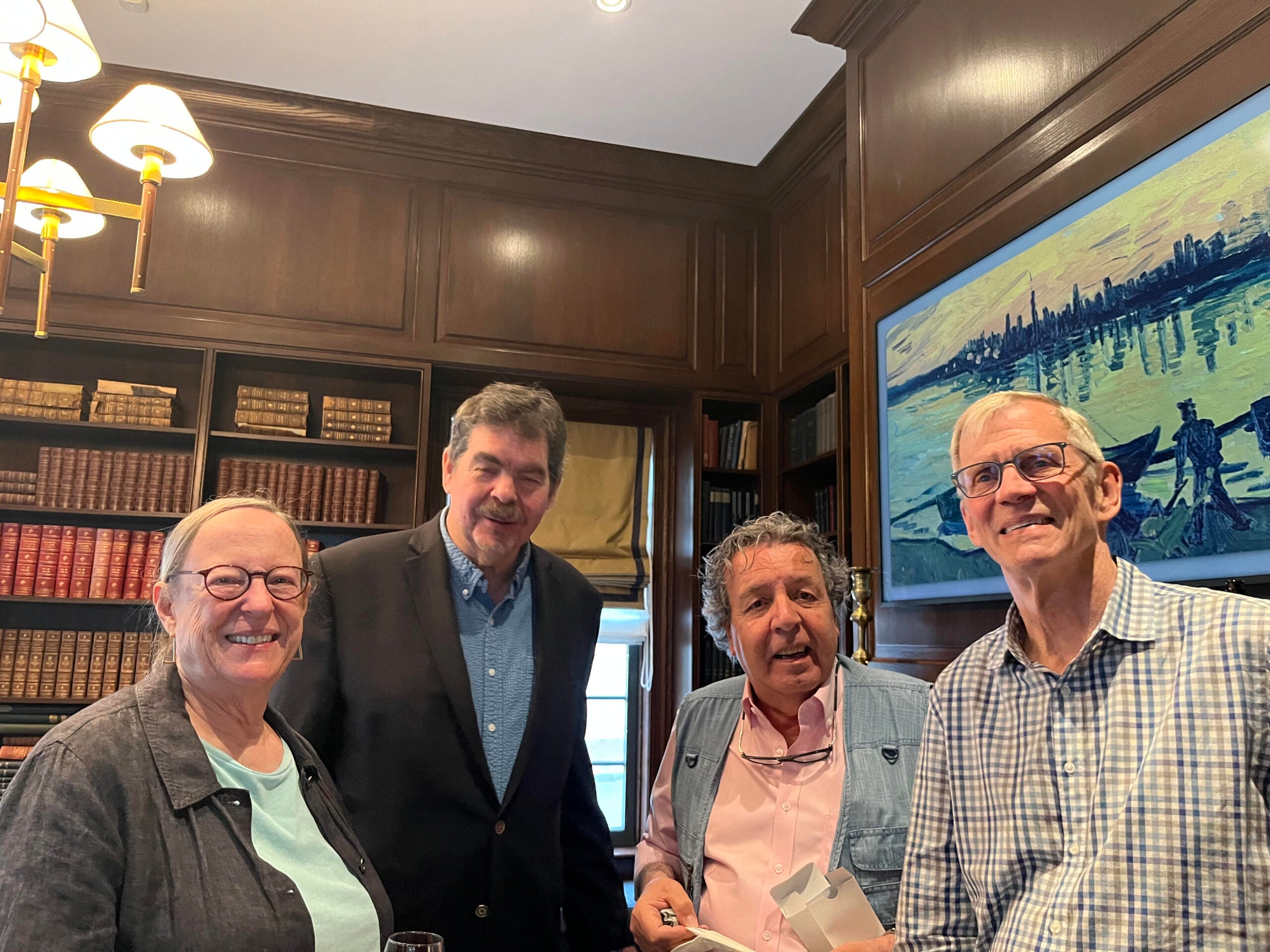 The Department of Economics honors four retiring professors ...